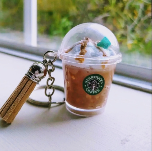 Starbucks | Accessories | Starbucks Caramel Frappucino Inspired ...